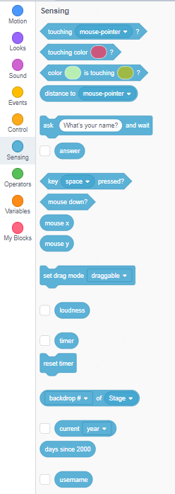 Learn Block Categories in Scratch - Online Coding and Math Classes for ...