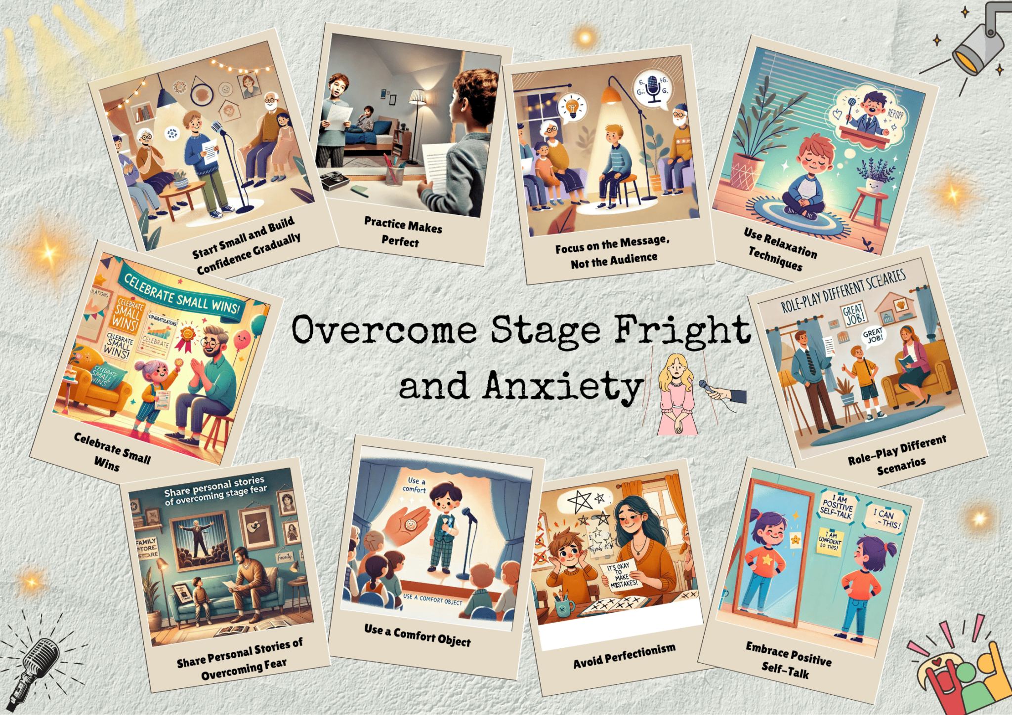 How to Help Your Child Overcome Stage Fright and Anxiety