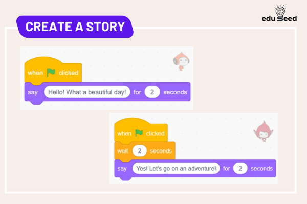 How to Make a Story in Scratch? - Online Coding and Math Classes for ...