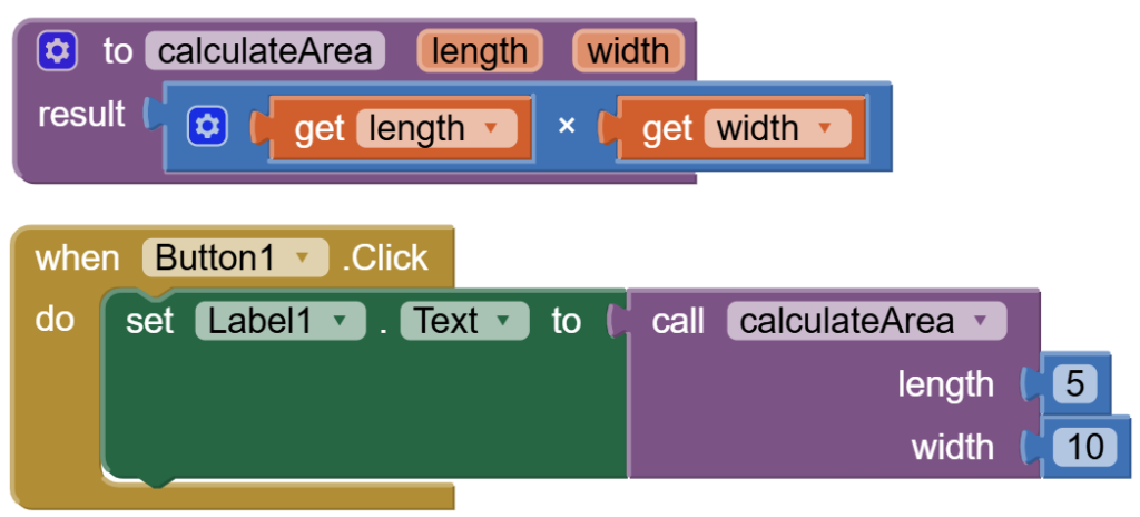 Procedures in App Inventor and how they relate to Functions - Online ...